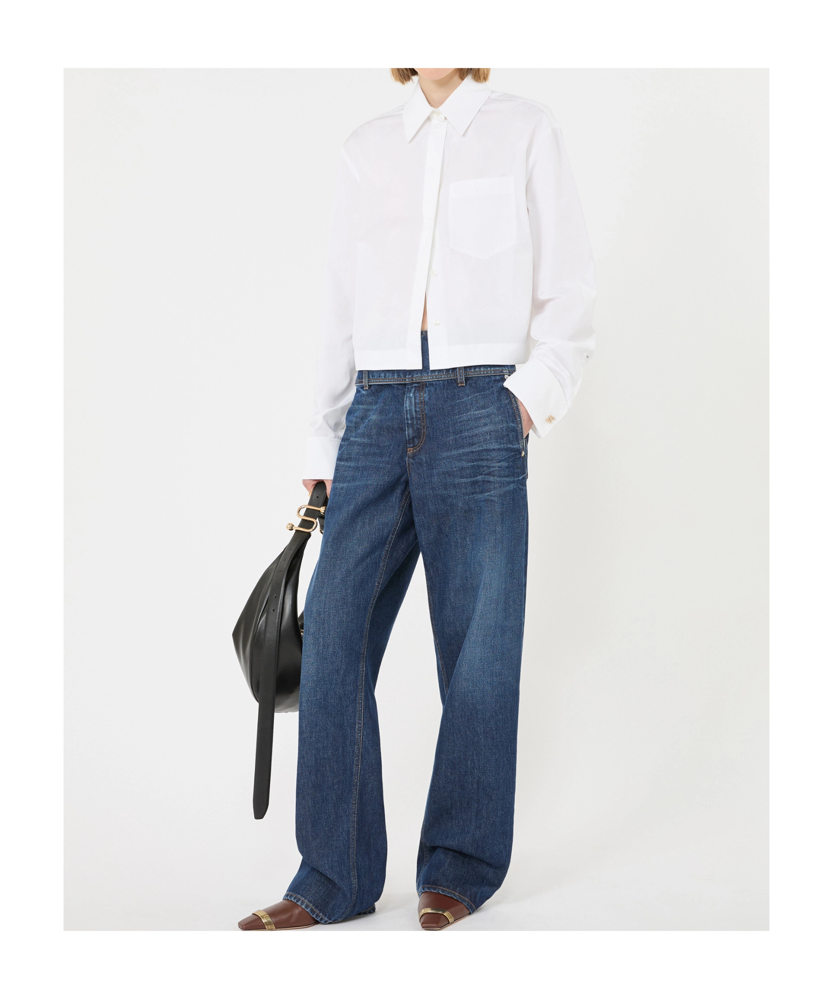 SPORTMAX Sportmax Caladio Poplin Shirt